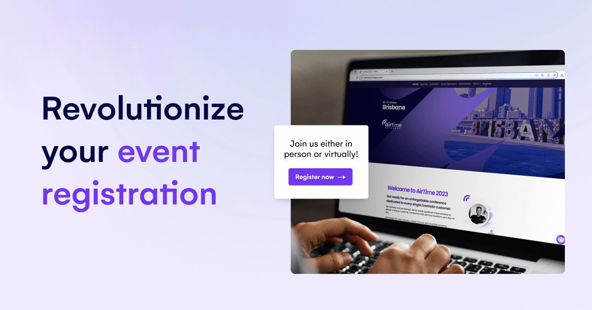 Custom Event Registration Software | EventsAir