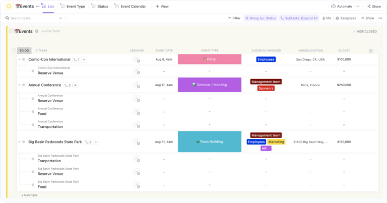 Here Are 6 of the Best Event Budget Templates We’ve Seen