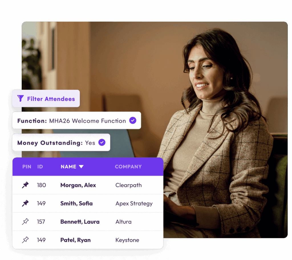 Attendee Management Software | Centralized Event Contact Tools